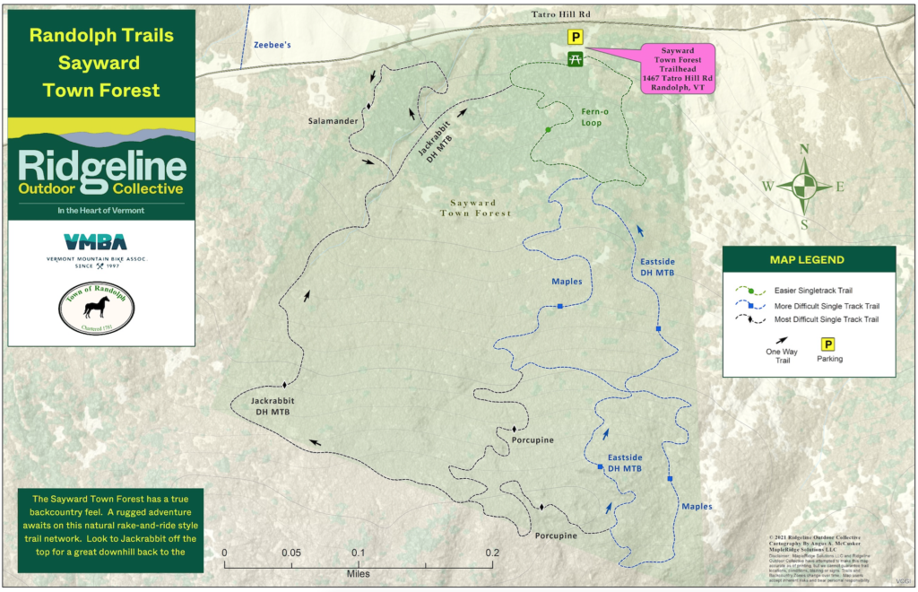 Randolph Trails - Sayward Town Forest - VMBA