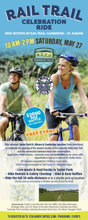 Rail Trail Celebration Ride: Connecting our Communities - VMBA